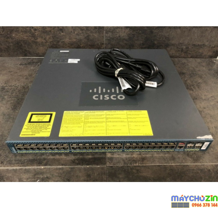 Cisco Catalyst WS-C4948-S switch 48 ports 1G Gigabit 4 port sfp Layer 3